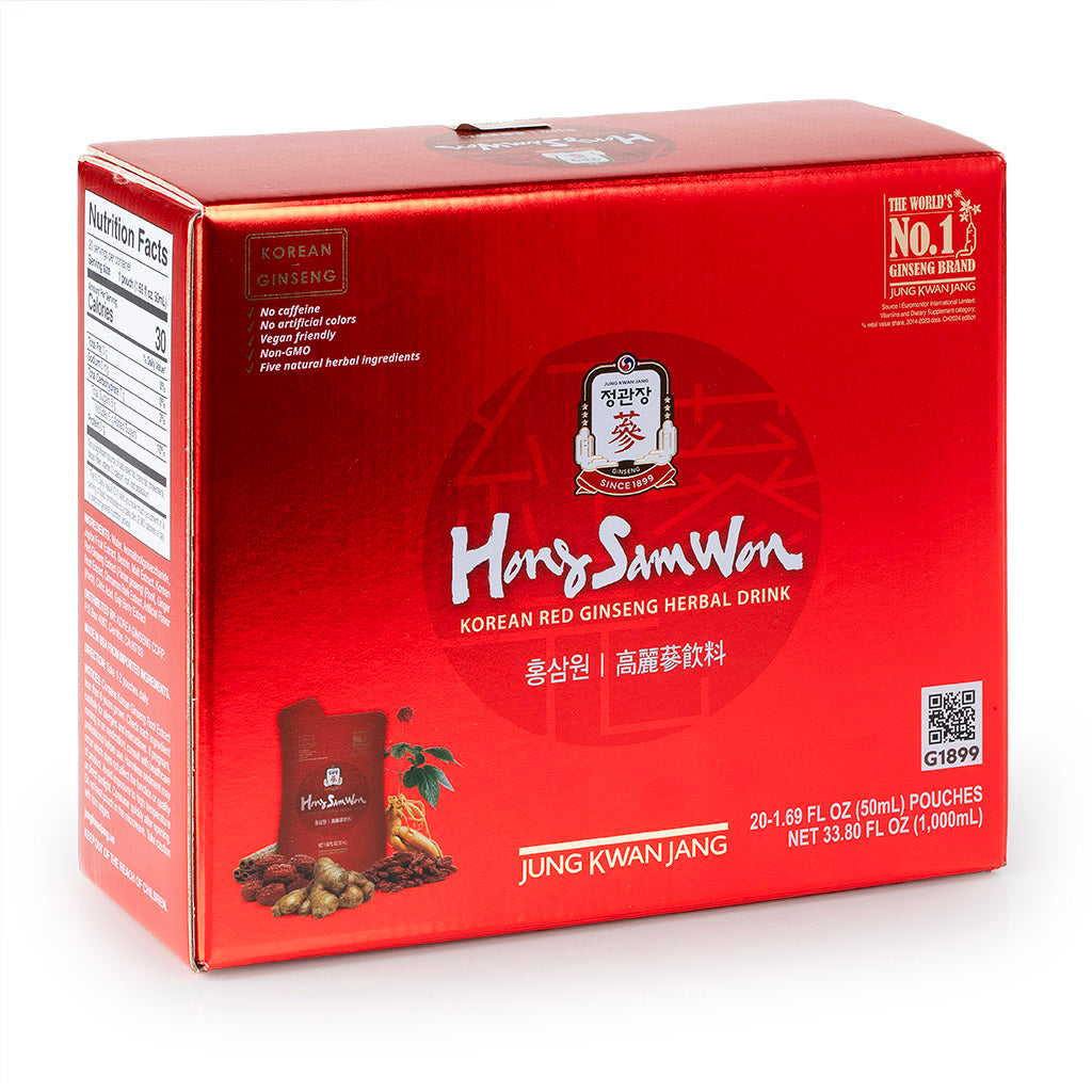 CKJ Korean Red Ginseng Drink 20*50ml – Wing Hop Fung 永合豐